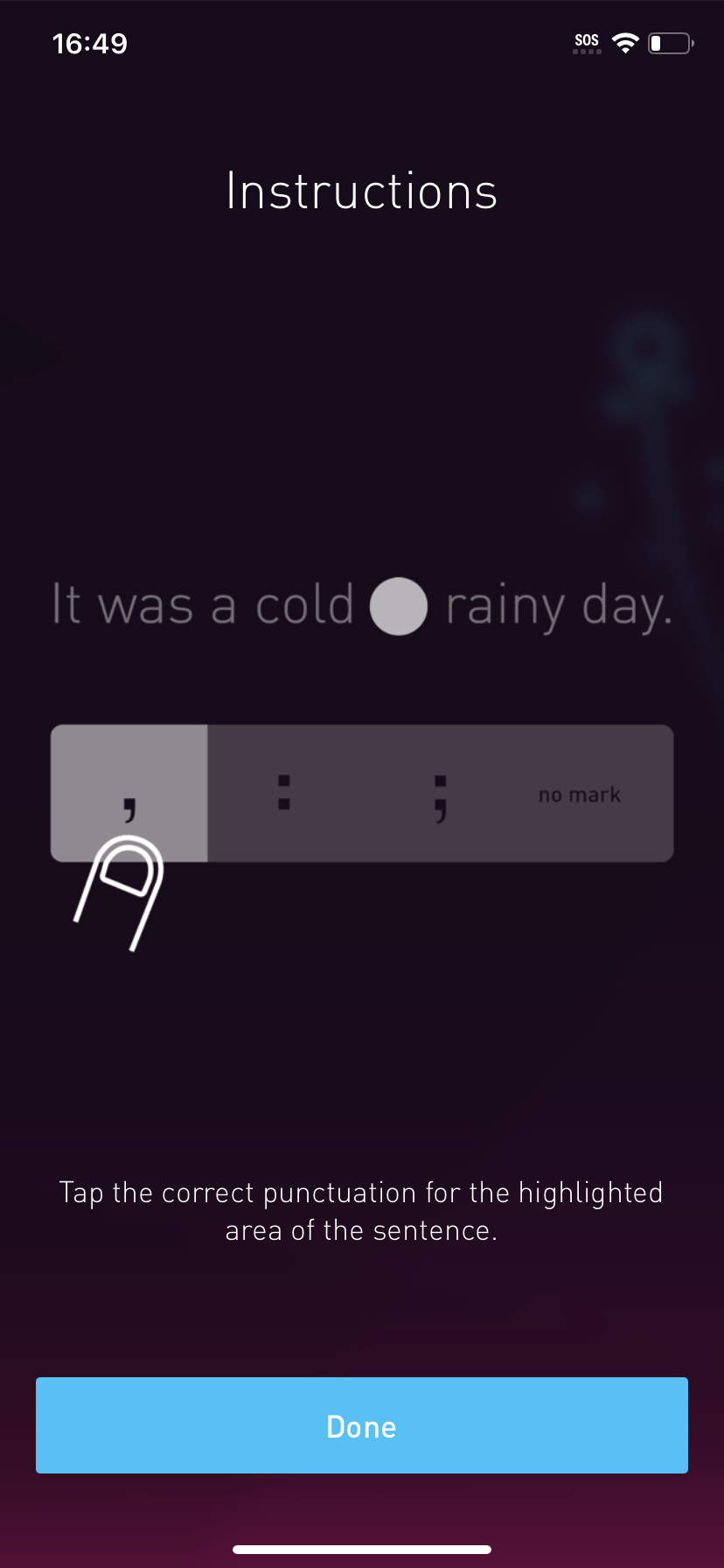 How to play Punctuation – Elevate Support