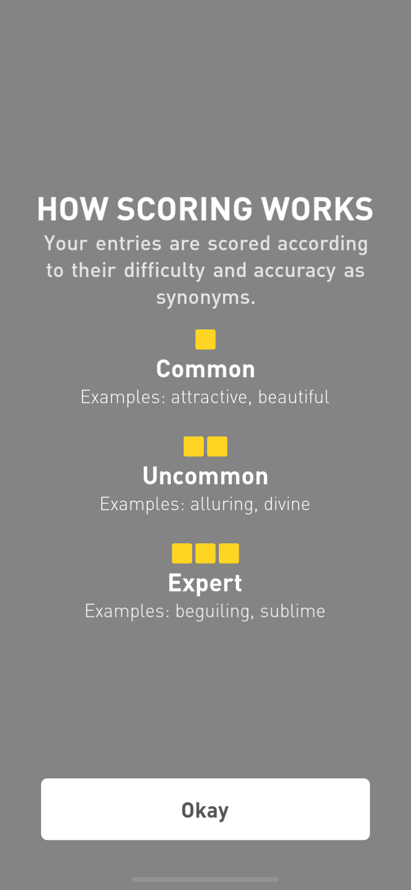 How to play Synonyms – Elevate Support